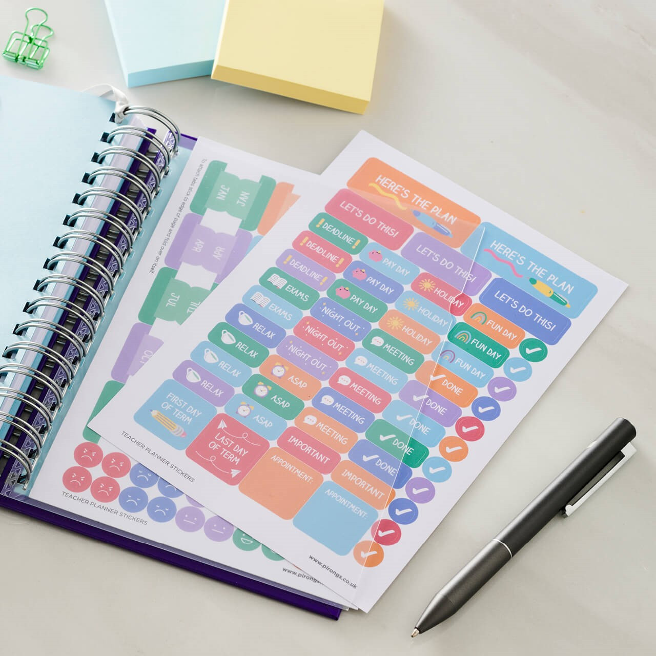 Sticker Pack - Teacher Planning