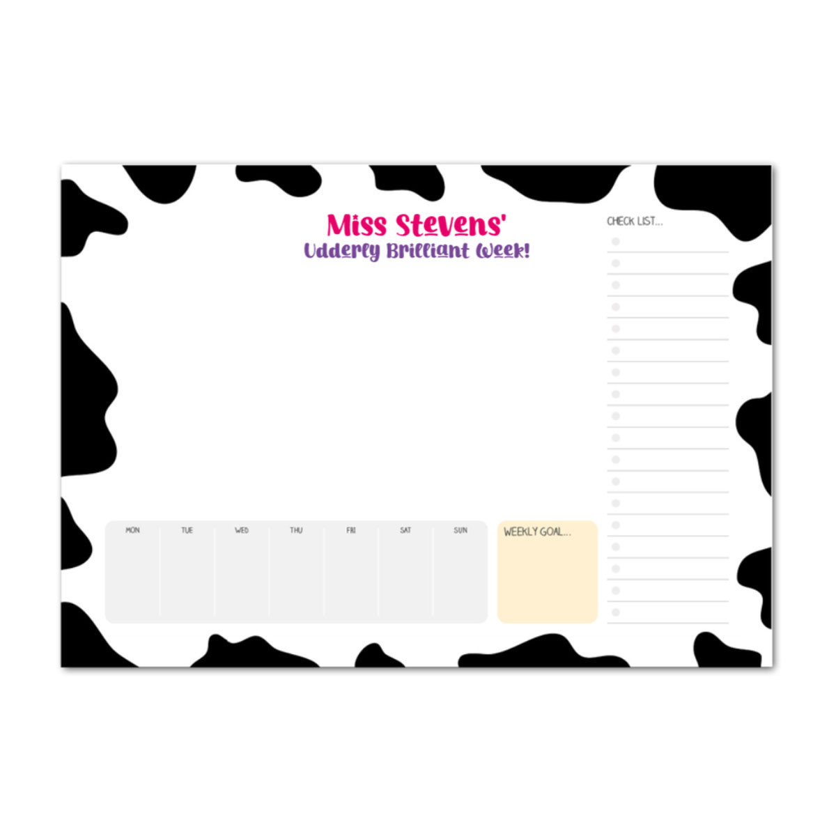 TEAR-OFF-DESKPAD-COW-PRINT