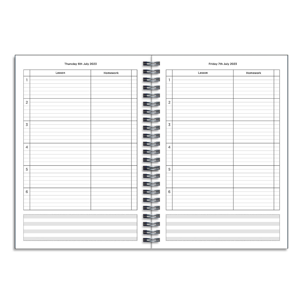 A4 Customised Teacher Planner 2023-2024