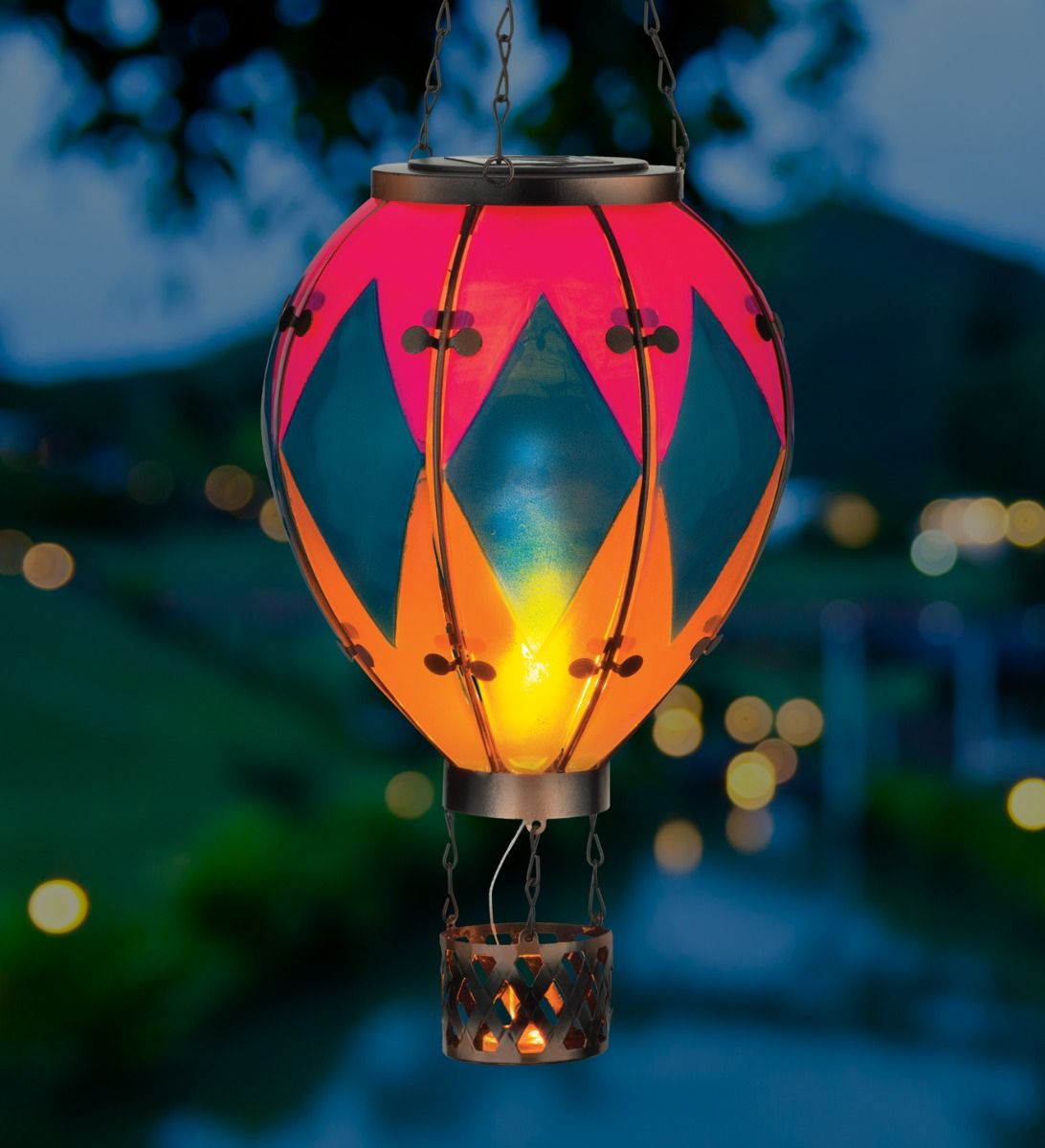 Hot Air Balloon Solar Lantern LG - Diamond - Kettey's Beauty LLC
