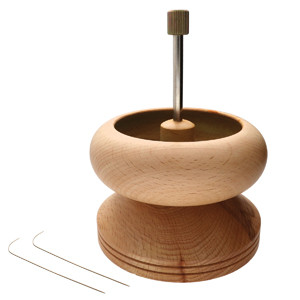 BeadSmith Mini Wooden Spin & String / Bead Spinner stringing tool ...