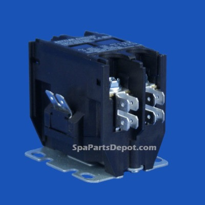 Hydro Quip Contactor, DPST, 120V, 50A, Part # 35-0014 - Spa Parts Depot