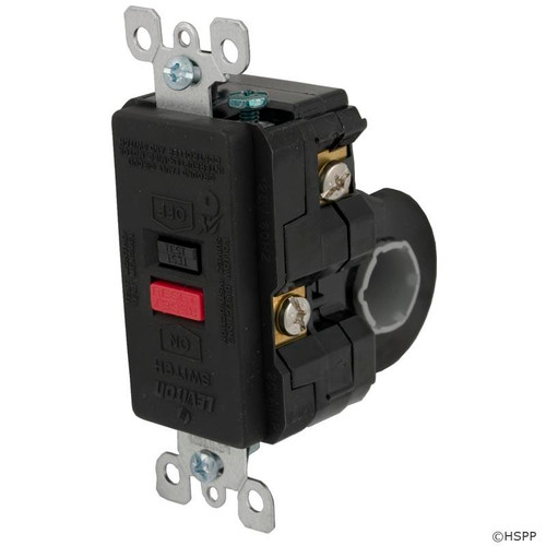 Ground Fault Circuit Interrupter Outlets Ebony Contact Rating ST GFCI ...
