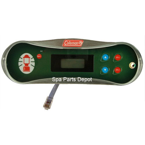 Coleman Spa Control Panel, 700S, 2 Pump - Spa Parts Depot