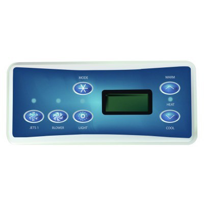 Jacuzzi Spas Control Panel, 6 Button - Spa Parts Depot