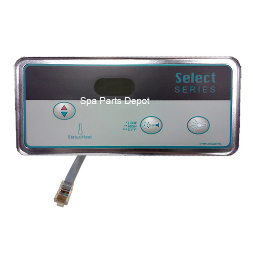 Jacuzzi Spas Control Panel, Select Control - Spa Parts Depot