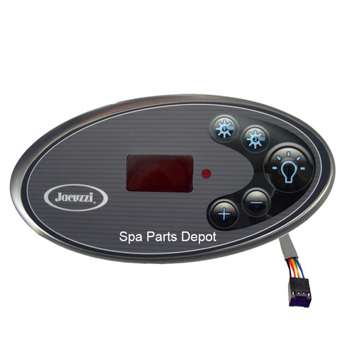Jacuzzi Spas Control Panel, J200 LED 2 Pump, Ribbon Cable 660-501 - Spa ...