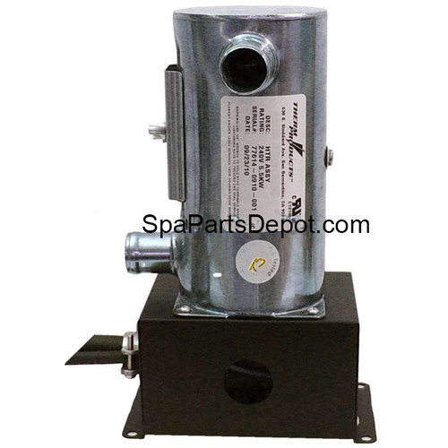 Artesian Spa, Clearwater Vertical heater 1 90 degree offset barbs 5.5kw ...