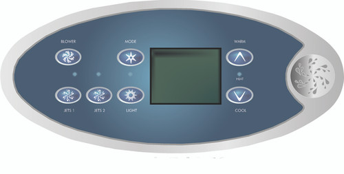 Balboa VL702S Hot Tub Spa Topside Control Panel 7-Button - 54652 - Spa ...