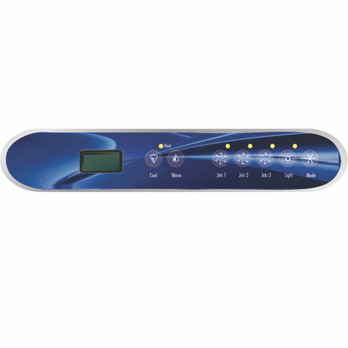 Balboa Hot Tub spa Control Panel, ML550, LCD, 7 Button - 54726 - Spa ...