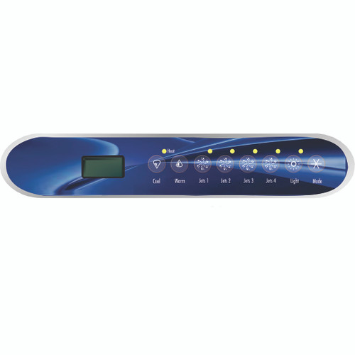 Balboa Hot Tub spa Control Panel, ML550, LCD, 8 Button - 55989 - Spa ...
