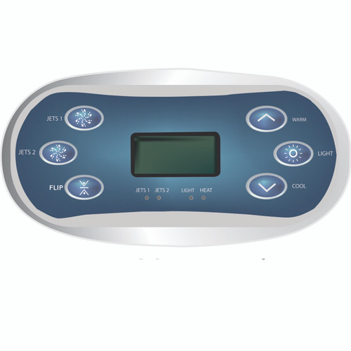 Balboa Hot Tub spa Control Panel, TP600, BP, 6 Button - 50056 - Spa ...