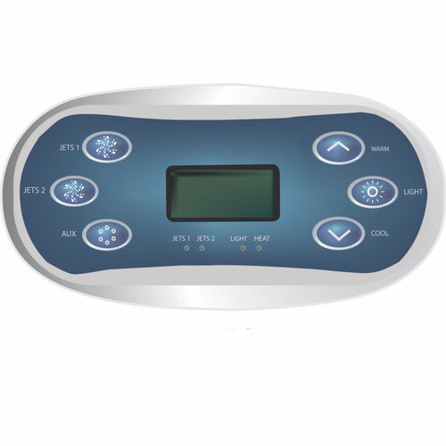 Balboa Hot Tub spa Control Panel, TP600, BP, 6 Button - 50335 - Spa ...
