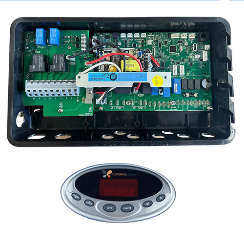 Caldera Spas Retrofitted Control Box and Topside, EAGLE - Spa Parts Depot