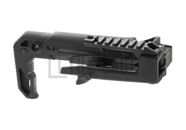 Action Army AAP01 Folding Stock - Black - The Cage Airsoft