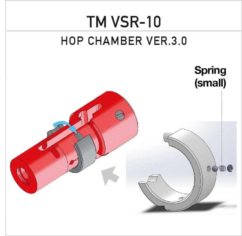 lambda TM VSR-10 Hop Chamber Spring (Small) - The Cage Airsoft