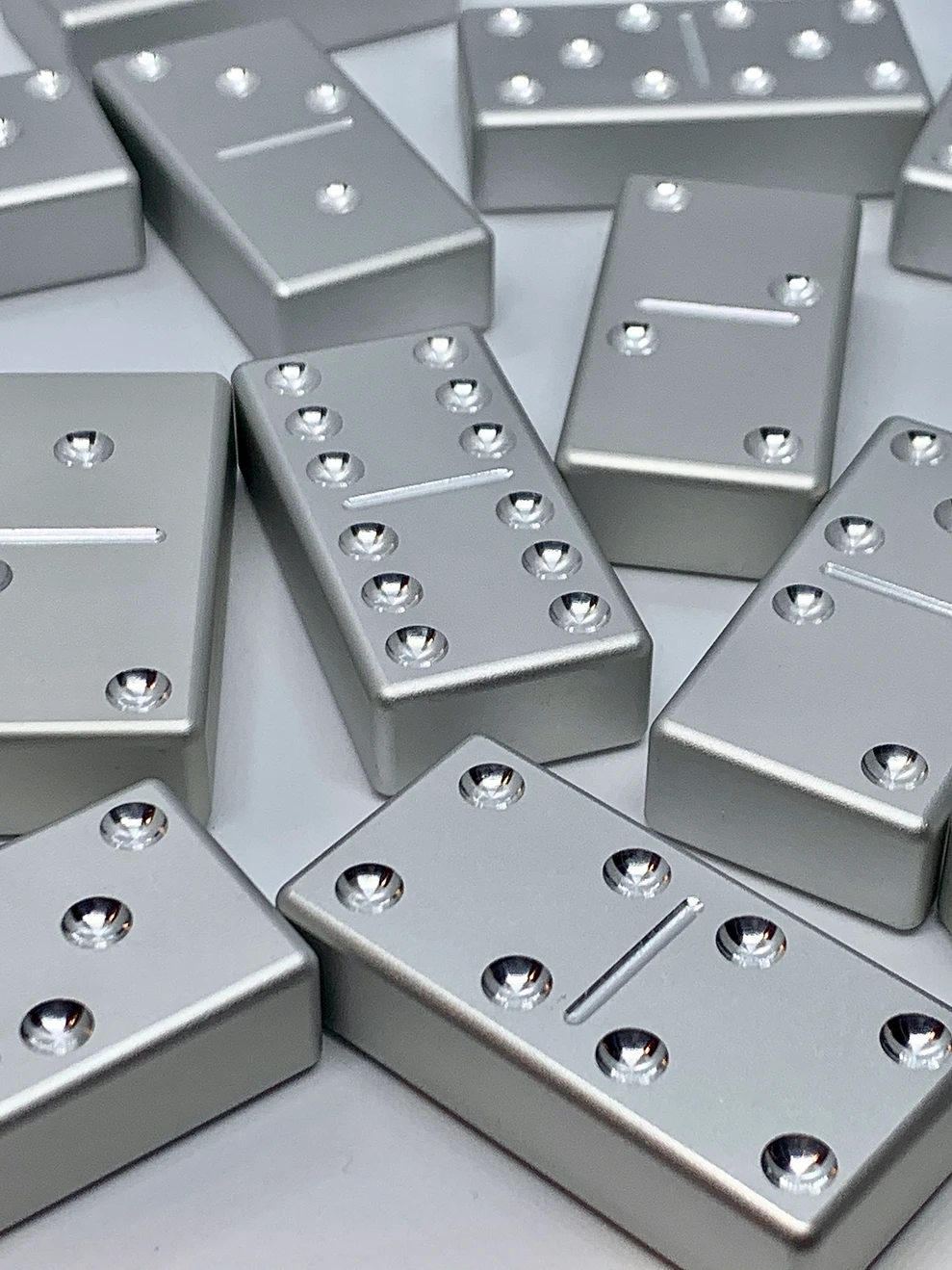 Silver Anodized Double 6