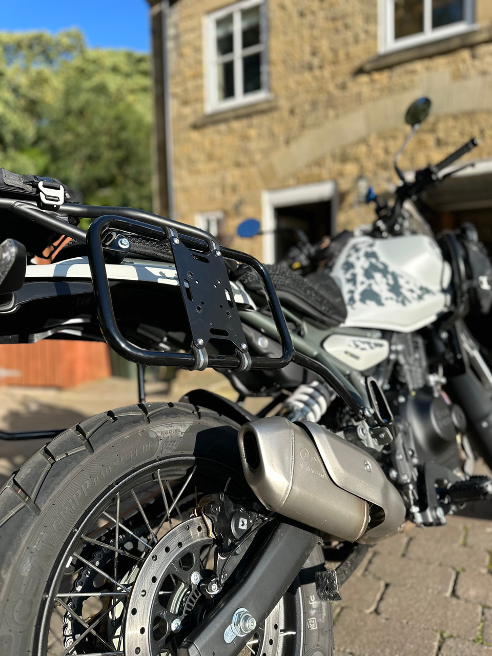Pannier Jerry Can Brackets - Enfield Accessories