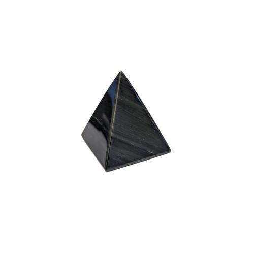 Black Obsidian 2" Pyramid| Protection and Wisdom - Prana Blessings ...