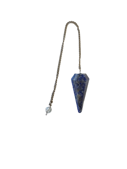 Lapis Lazuli Pendulum | Inner Growth - Prana Blessings Metaphysical Shop