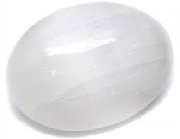 Selenite Palm Soothing Stone - Prana Blessings Metaphysical Shop