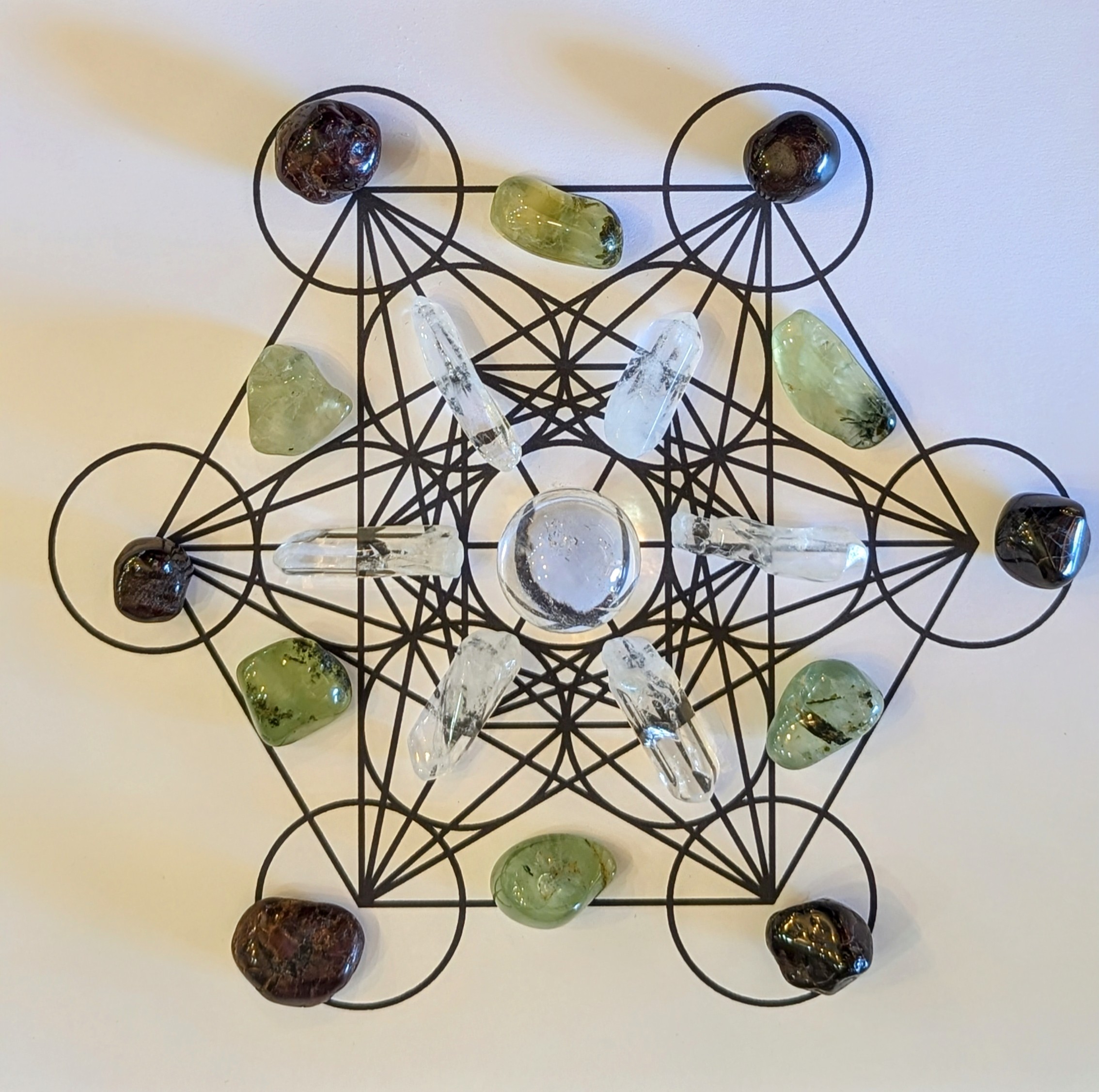 Harnessing the Power of Sacred Geometry Shapes in Crystal Grids - Prana ...