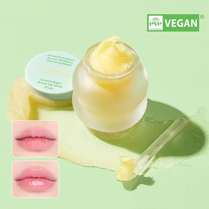 TOCOBO Lemon Sugar Lip Mask 20ml | Melon + Starfish