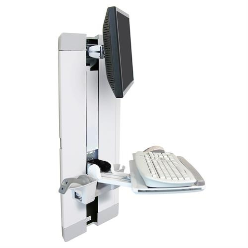 Ergotron Styleview Vertical Lift Patient Room White
