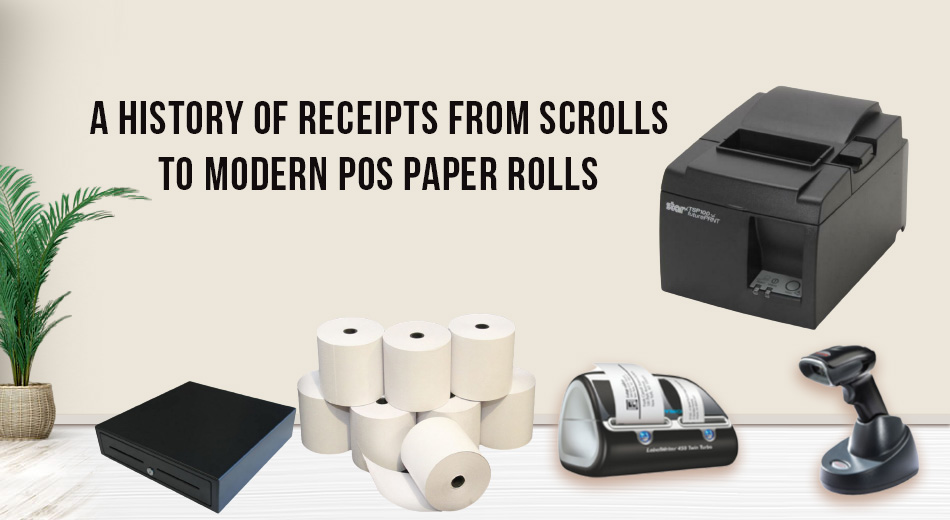 A History of Receipts: From Scrolls to Modern POS Paper Rolls - POS ...