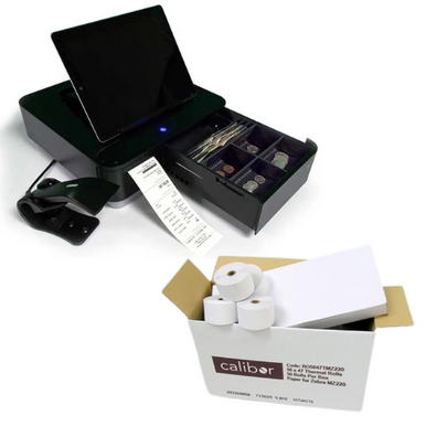 Square POS Hardware Bundle - Star mPOP Cash Drawer (w/ Scanner) and ...