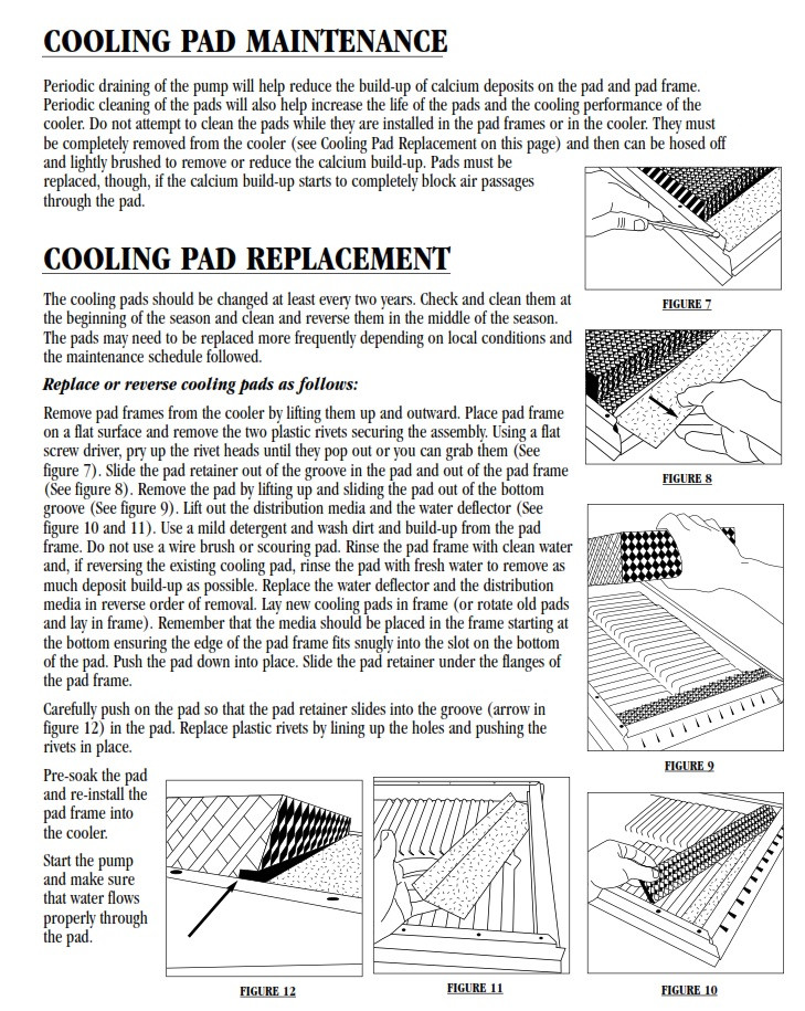 Replacement Pad MMB14 Mobile Mastercool 3428 - Indoor Comfort Supply