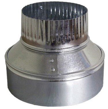 18 X 16 Vent Pipe Reducer - HVAC Ductwork Sheet Metal - Indoor Comfort ...