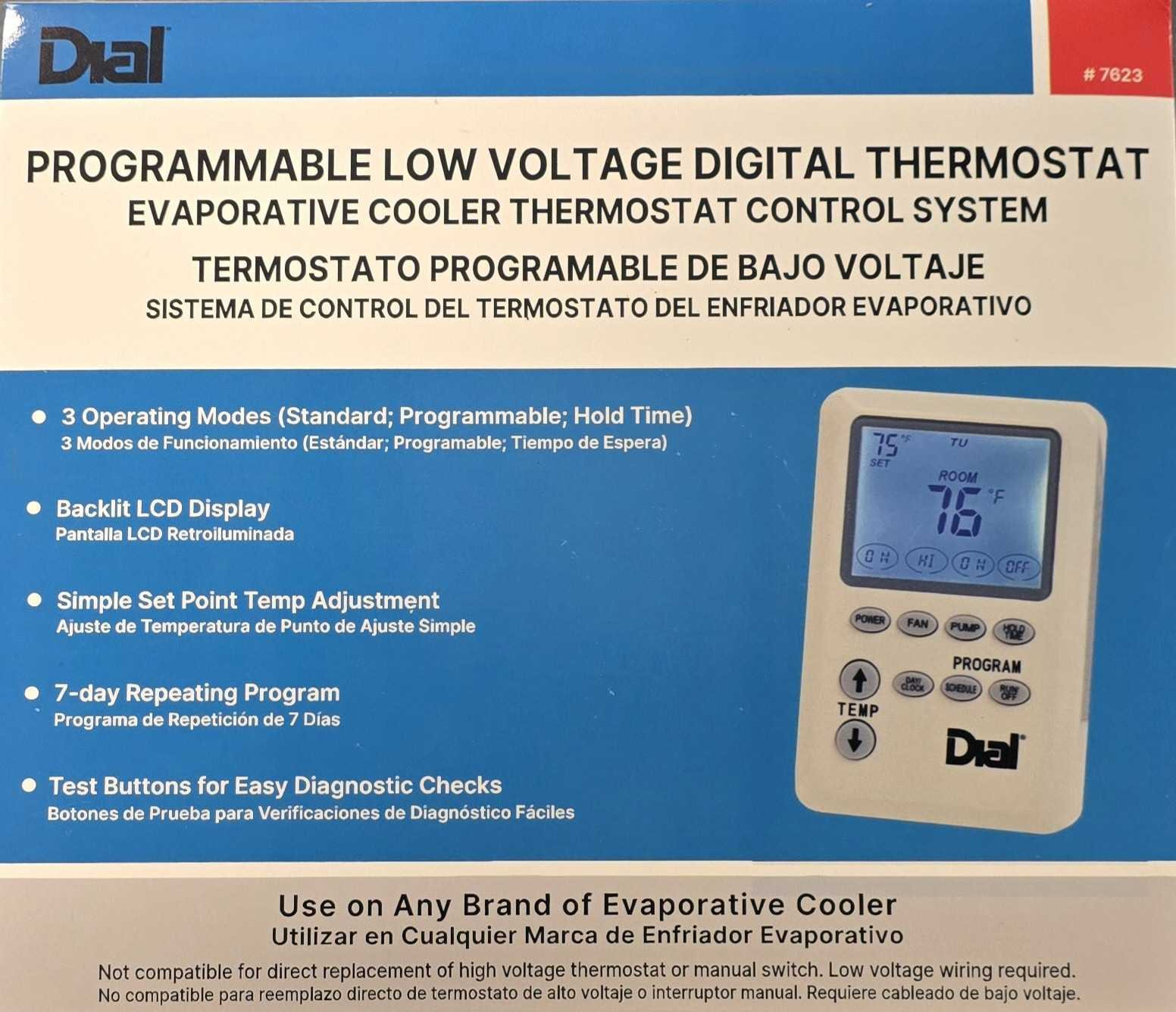 115 volt Cooler Control & Thermostat Retrofit Kit For Mastercool Plus ...