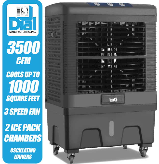 Slimline Window Evaporative Cooler 2000 CFM - Brisa WH2906 - Indoor ...