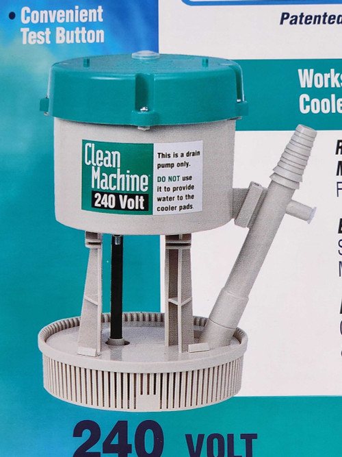 Clean Machine Purge Pump 240 Volt CM240B - Adobeair (New - Old Stock ...