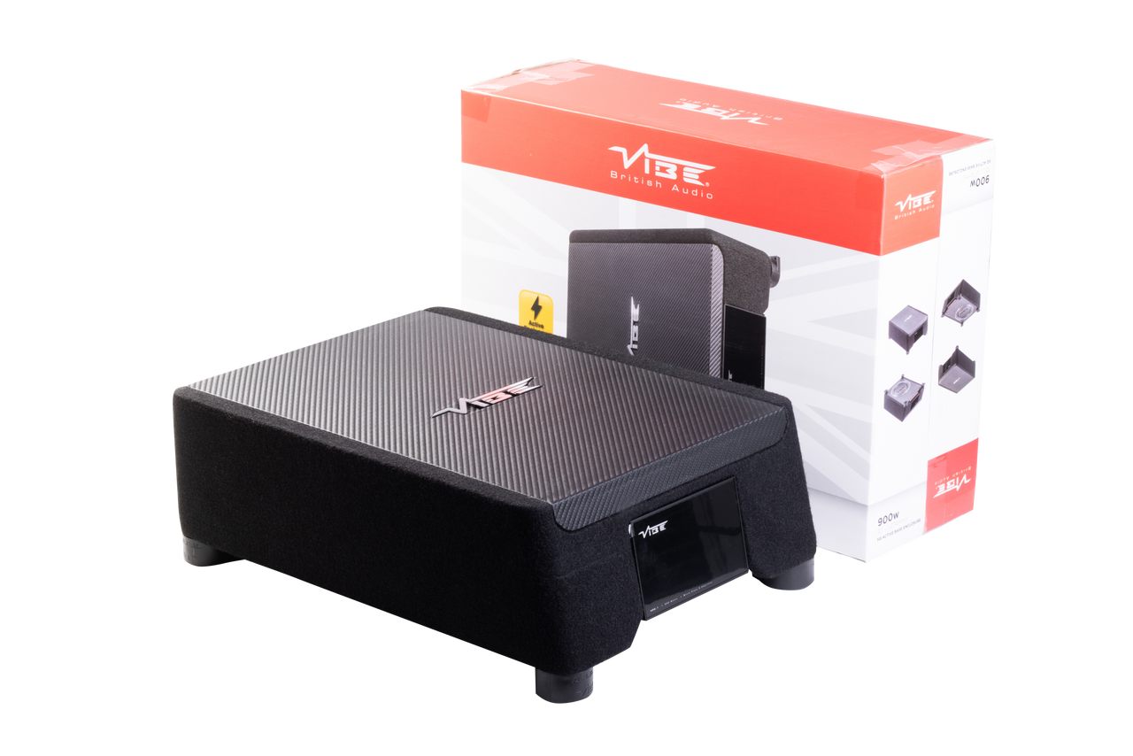 VIBE BA10ASQ-V4 – VIBE Black Air 10 inch SQ Active Enclosure