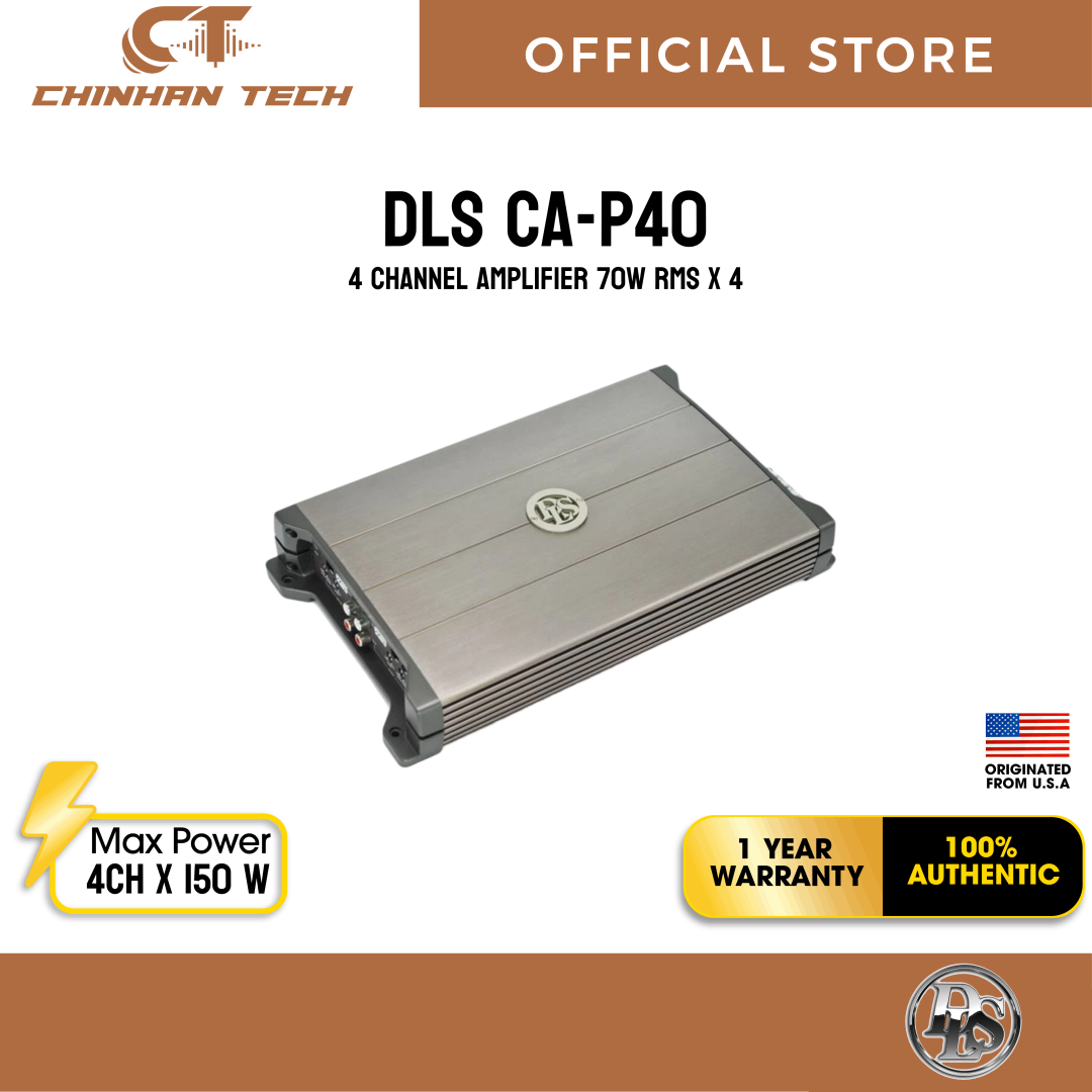 DLS P40 4-Channel Amplifier