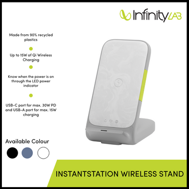 InfinityLab InstantStation Wireless Stand Wireless charging stand with ...