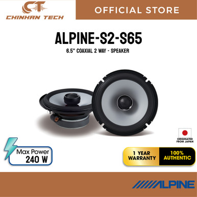 ALPINE-DM-65C 6.5" COMPONENT 2 - WAY SPEAKER