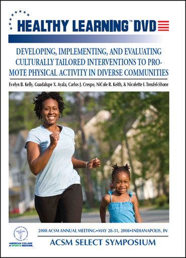 Community Physical Activity Programs DVD, Community Exercise Programs ...