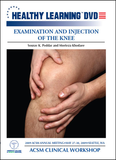 Special Knee Evaluation Tests DVD, Knee Injection Techniques DVD ...