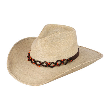 SOMBRERO VAQUERO DE PALMA REAL RUBY 20X