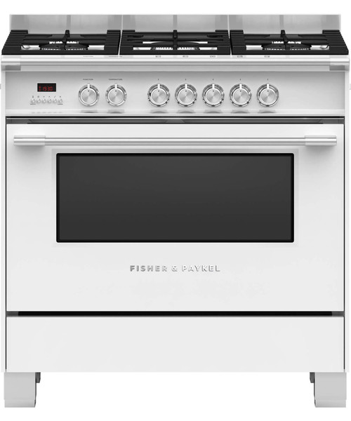 OR90SCG4W1 - 90cm Classic Style Freestanding Cooker - White - Spartan ...
