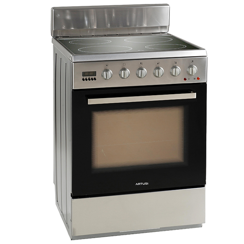 AFC607X - 60cm Freestanding Cooker - Stainless Steel / Black Ceramic ...