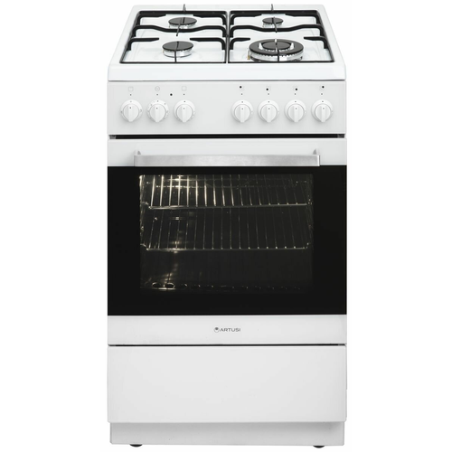 AFGG54W - 54cm Freestanding Cooker With Wok Burner - White - Spartan ...