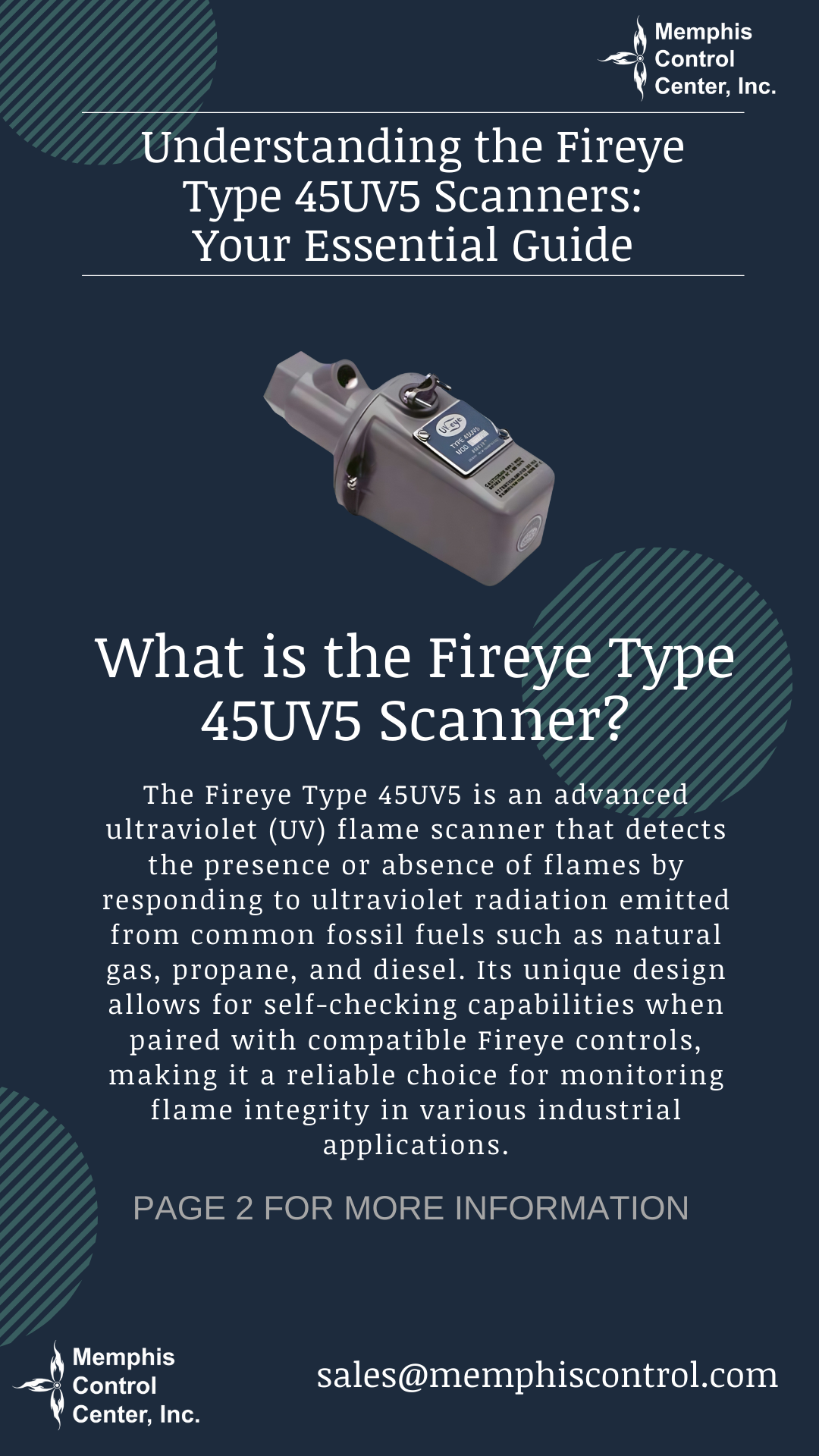 Understanding the Fireye Type 45UV5 Scanners: Your Essential Guide ...