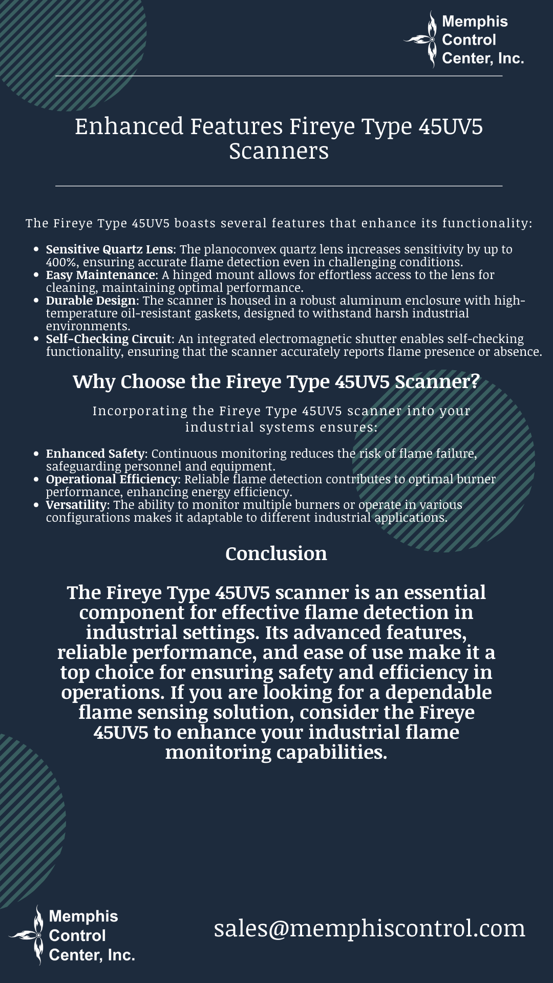 Understanding the Fireye Type 45UV5 Scanners: Your Essential Guide ...