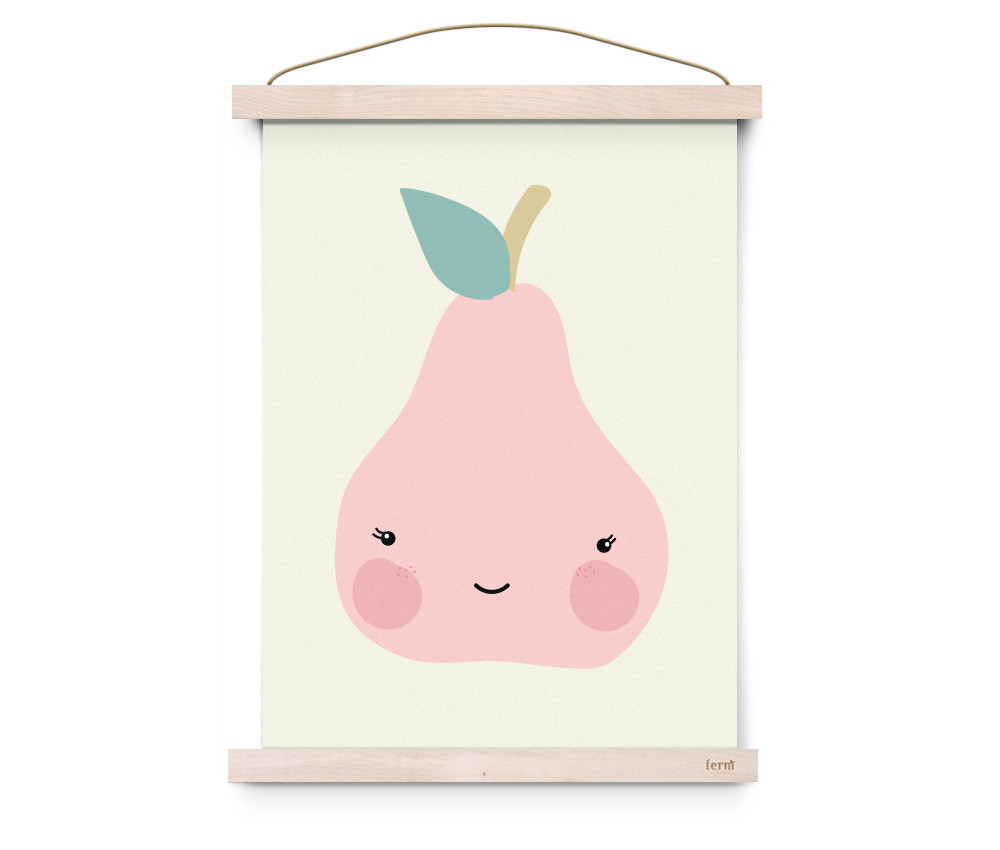 Eef Lillemor Pear Poster
