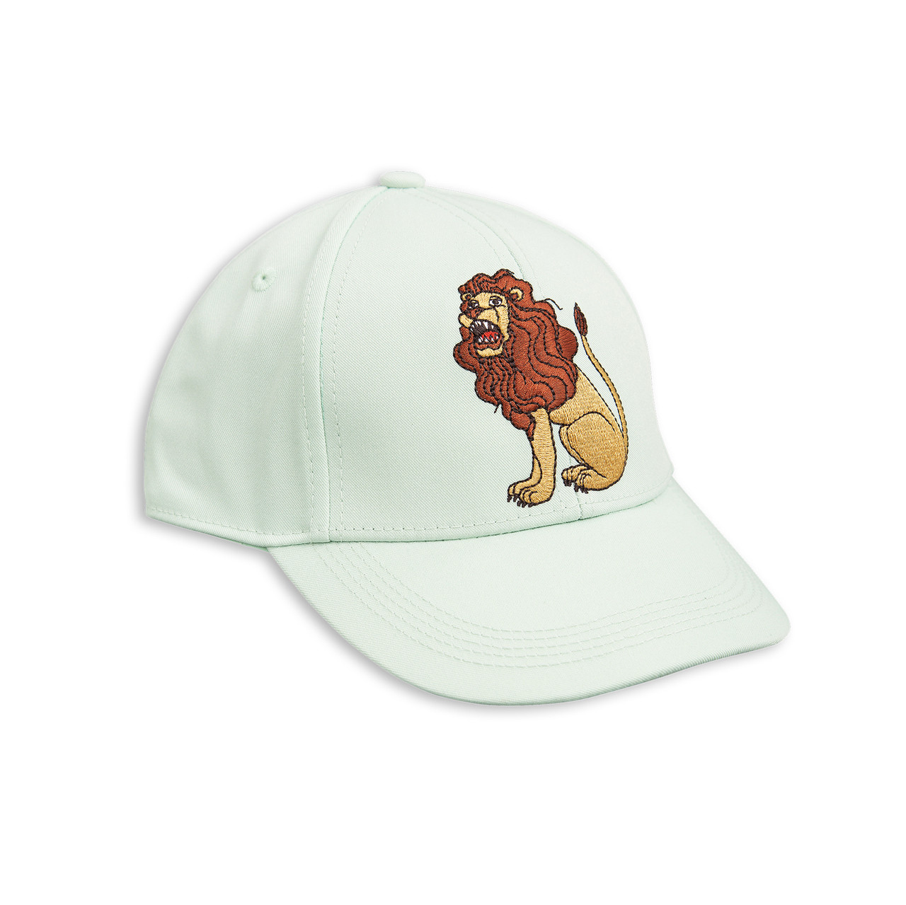 Mini Rodini Lion Cap Light Green