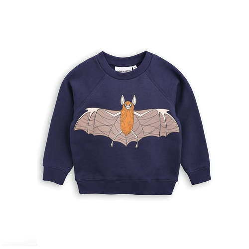 Mini Rodini Bat Sweatshirt Navy